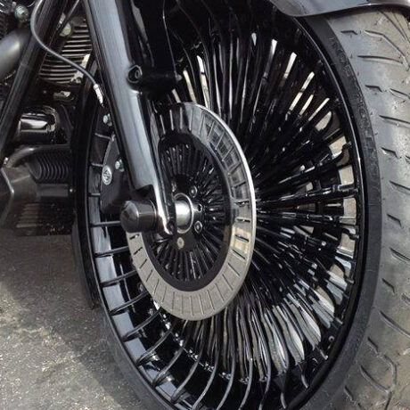 36-72 Diamond Cut Multi-Spoke Custom Motorcycle Wheel