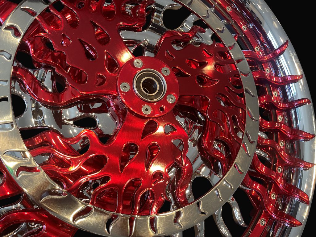 Flame Multi-Piece Wheel - Movement products Inc.