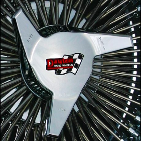 Dayton Wire Wheel 3 Ear Emblem Logo Cap - Movement products Inc.